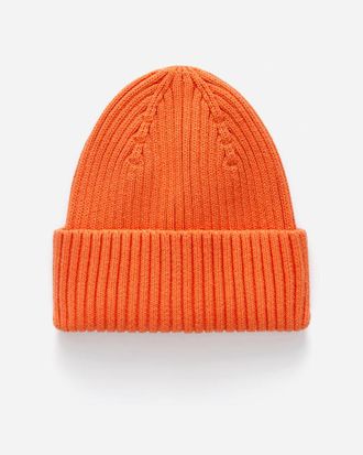 Arket Rippstrickm&uuml;tze -Orange