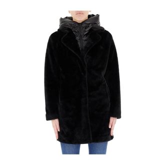 Bomboogie Schwarze Jacke - - Coats - Damen - Schwarzk - L