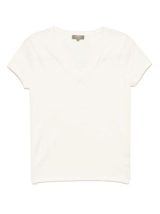 N.Peal t-shirt Cotton Cash Silk - Blanc