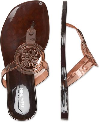 Nine West Zehentrenner Nine West CEO-CT0906-1 Braun