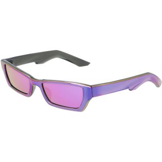 Nike Lucent Boost Rechteck-Sonnenbrille f&uuml;r Herren (Magenta)