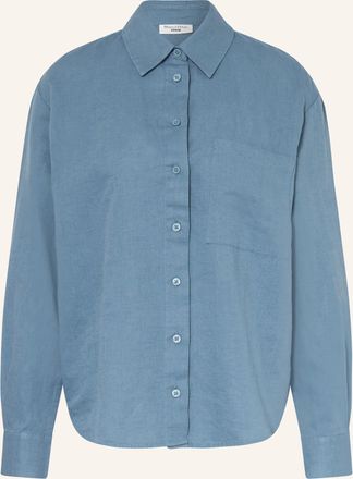 Marc O'Polo Denim Marc Opolo Denim Hemdbluse Mit Leinen blau
