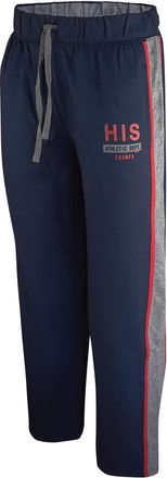 H.I.S Herren Relaxhose, Freizeithose, Jogginghose (56/58, blau)