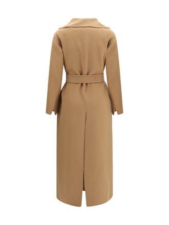 Max Mara Wool-Cashmere Blend Coat - Beige