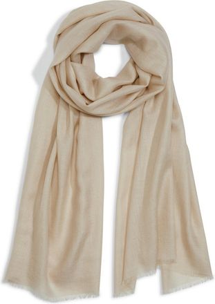 Peter Hahn Schal aus Seide und Kaschmir Peter Hahn beige