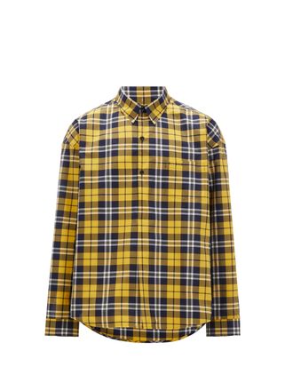 Givenchy Baumwollhemd in Gelb