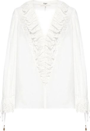 Chloé Bluse - Weiß