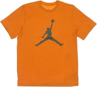 Nike Jordan Homme, Tops, Orange, Taille: XL Jumpman Crew T-Shirt