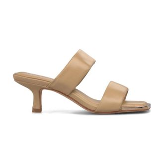 Alma En Pena Alma EN Pena, Femme, Chaussures, Beige, Taille: 42 EU Nappa Leather Double-Strap Sandal
