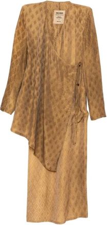 Uma Wang UMA Wang, Femme, Robes, Brun, Taille: 38 FR Maxi Dress