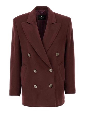 Etro Blazer - Rouge Brun