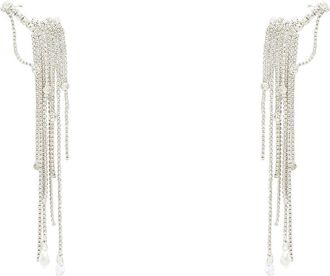 8 by YOOX RHINESTONES EAR JEWELS