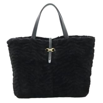 Ferragamo Pre-owned Leder Tote - - Pre-owned - Damen - Schwarzk - ONE SIZE
