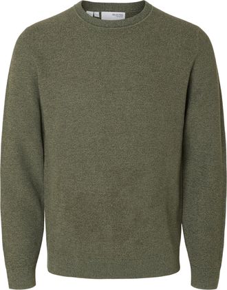 Selected Selected Homme Male Pullover mit Rundhalsausschnitt 100% Baumwoll