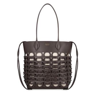 Ferragamo Gancini M Tote Bag - - Bags - Damen - Braun - ONE SIZE