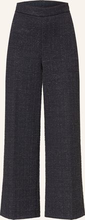 Joseph Ribkoff Marlenehose Aus Tweed Mit Glitzergarn blau