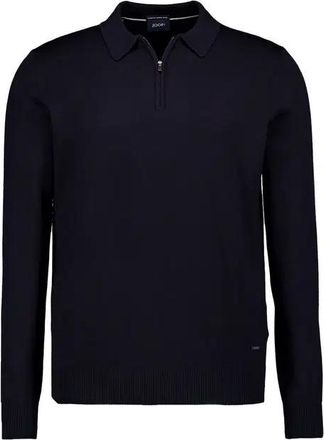 Joop Herren Pullover blau unifarben