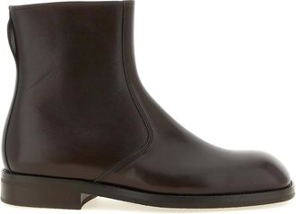 Christophe Lemaire Bottines - Marron