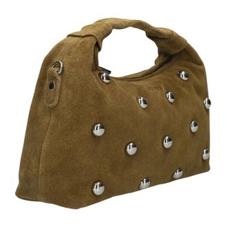 N&uacute;noo Dandy Rivet Suede - - Bags - Damen - Braun - ONE SIZE
