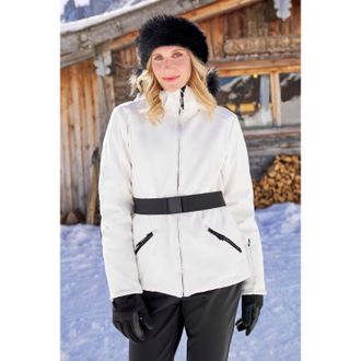 Mountain Warehouse Swiss Skijacke f&uuml;r Damen (Wei&szlig;)