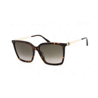 Jimmy Choo London Femme, Accessoires, Multicolore, Taille: ONE Size Lunettes de Soleil en M&eacute;tal Dor&eacute; Totta-G-S-086