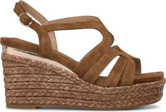 Alma En Pena Alma EN Pena, Femme, Chaussures, Brun, Taille: 42 EU Sandale compens&eacute;e multifonctionnelle en Esparto