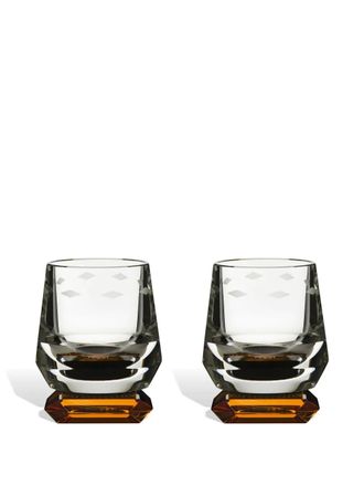 Reflections Copenhagen lot de deux verres à whisky Whimsy - Blanc