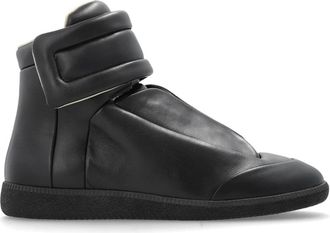 Maison Margiela Homme, Chaussures, Noir, Taille: 47 EU Baskets Montantes Raffin&eacute;es