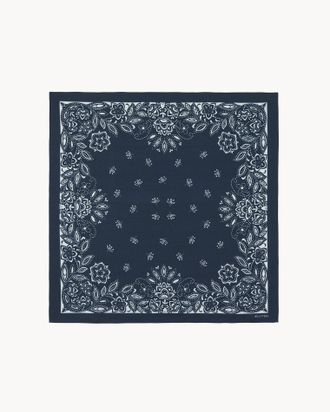 Kujten Grand bandana soie-cachemire - Grand Bandana Helia