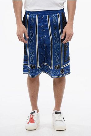 Off-white Bandana Print Shorts size 46
