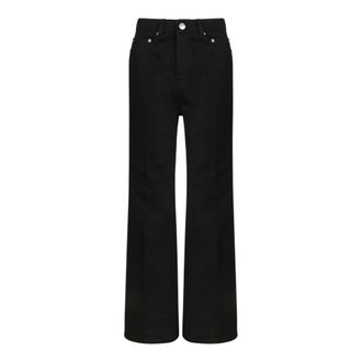 Ami Jean &Eacute;vas&eacute; Taille Haute - Femme - Jeans - Noir - Taille: W26