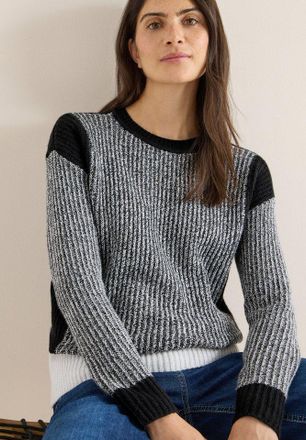Cecil Strickpullover im soften Baumwoll-Mix