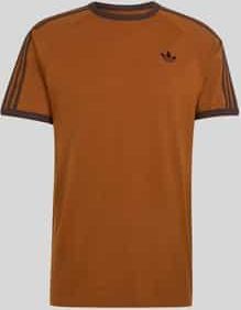 adidas Originals Regular Fit T-Shirt aus reiner Baumwolle mit Logo-Stitching