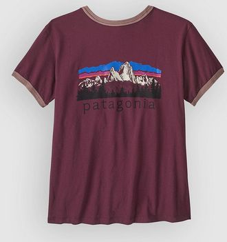 Patagonia Fitz Roy Foothills Ringer T-Shirt