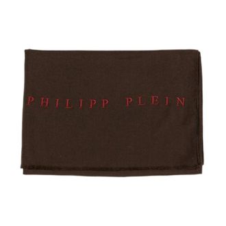 Philipp Plein Brauner Viskose-Schal - - Accessories - Herren - Braun - ONE SIZE