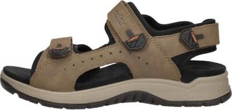Rieker Homme, Chaussures, Brun, Taille: 42 EU Sandales Plates