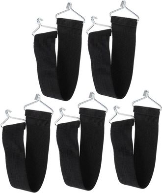OSALADI 5 St&uuml;ck Schwarzer Verst&auml;rkter Reparaturgurt f&uuml;r Liegest&uuml;hle Rissfester Loungesessel Verst&auml;rkungsgurt Robustes Stuhlzubeh&ouml;r f&uuml;r Camping und Outdoor