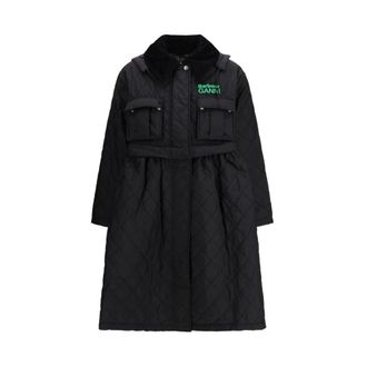 Barbour Steppmantel mit Kapuze - - Coats - Damen - Schwarzk - S