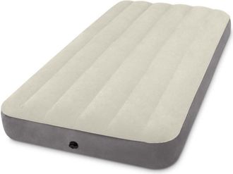 Intex aufblasbare Matratze 99 x 191 x 25 cm Sand and Grey, Kunstfaser