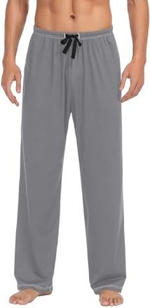 Generic Pantalon de pyjama pour homme, pantalon de d&eacute;tente rose fondant, pantalon de pyjama d&eacute;contract&eacute; pour hommes, Couleur 20, L