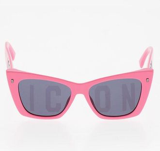 Dsquared2 Cat-Eye Sunglasses with Icon Lettering on the Lenses size 53