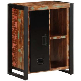 vidaXL Vidaxl - Buffet multicolore 55x35x70 cm bois massif r&eacute;cup&eacute;ration