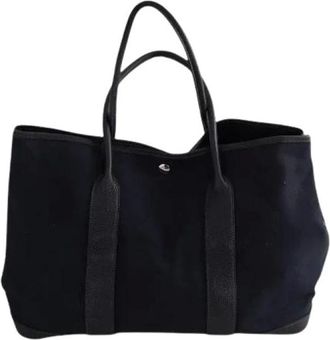 Herm&egrave;s Sac cabas Pre-owned - Femme - Pre-owned - Bleu - Taille: ONE Size