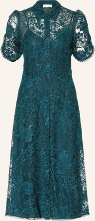 Phase Eight Hemdblusenkleid Lunna Aus Spitze blau