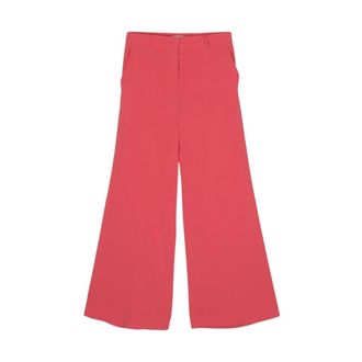 Alberto Biani Himbeerrosa Weite Hose - - Trousers - Damen - Rosa - S