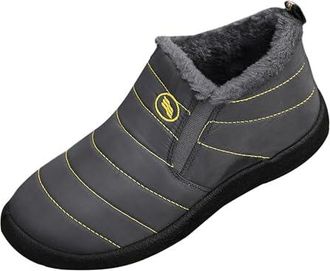 Generic Bottines dhiver pour femme - Doublure en polaire chaude - Confortables - Imperm&eacute;ables - Avec semelle antid&eacute;rapante - Chaussures d&eacute;contract&eacute;es l&eacute;g&egrave;res 