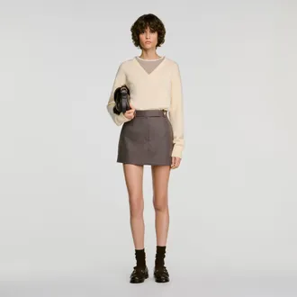 Sandro Skort aus Wolle
