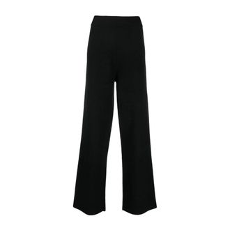 Seventy Schwarze Hose - Stilvolles Modell - - Trousers - Damen - Schwarzk - S