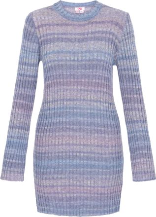 Mymo Kleid Frauen blau mehrfarbig