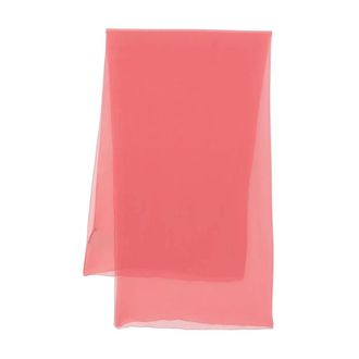 Alberta Ferretti Leichtes Design Seidenschal Rechteckige Form - - Accessories - Damen - Rosa - ONE SIZE